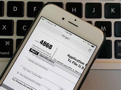 How To File A 2016 Tax Extension Irs Form 4868 On Iphone Ipad Or