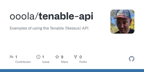 GitHub Ooola Tenable Api Examples Of Using The Tenable Nessus API