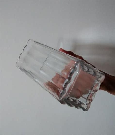 Transparent Plain Rectangular Vase Container Plexiglass Acrylic Furniture Home Living Home