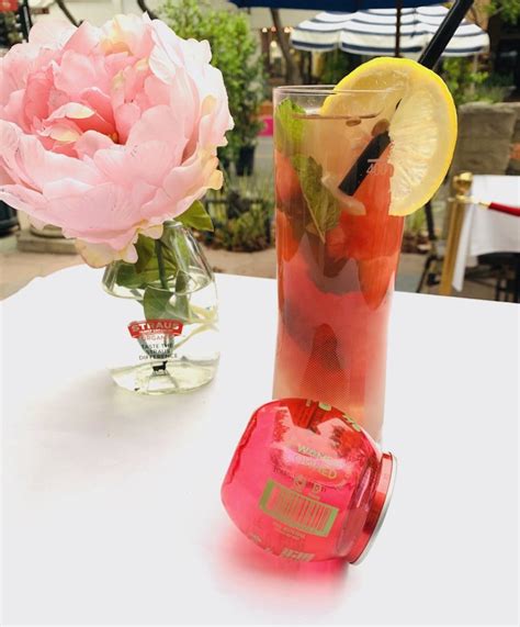 Watermelon And Mint Wine Cocktail 🍉🍉🍉 Andersens Danish Bakery And Restaurant