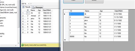 C Add A Row To A Sql Database Which Has A Identity Primary Key Stack Overflow