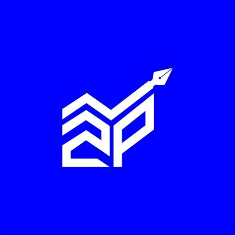 Zp Letter Logo Creative Design With Vector Graphic Zp Simple And
