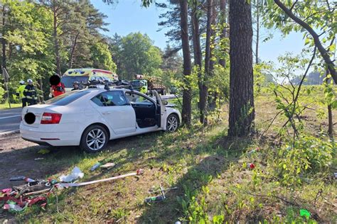 Wypadek na DK pod Bydgoszczą Występują utrudnienia na drodze ZDJĘCIA