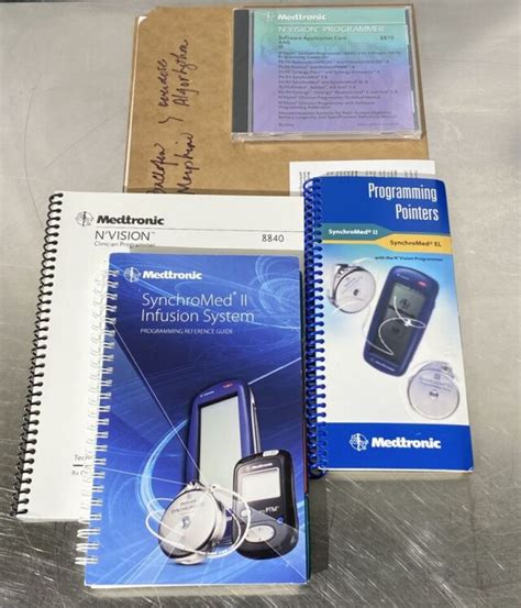 Used Medtronic 8840 N Vision Programmer W Synchromed Ii Infusion System Iv Infusion Set For