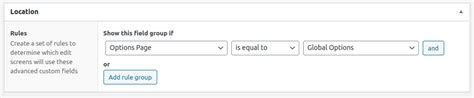 Wordpress Wp Graphql Cant Query Acf Globaloptions Stack Overflow