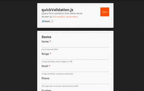 12 Jquery Plugins For Form Validation Business Technology And