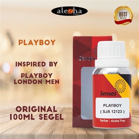 Jual Bibit Parfum Murni PLAYB0Y INSPIRED BY PLAYB0Y LONDON MEN SENSES