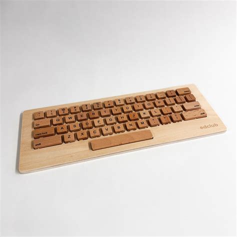 Wooden Keyboard Puzzle Edclub Inc