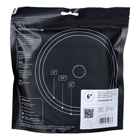 Boina De Lã Corte Pesado Sem Interface 6 Fast Cut Autoamerica é Na