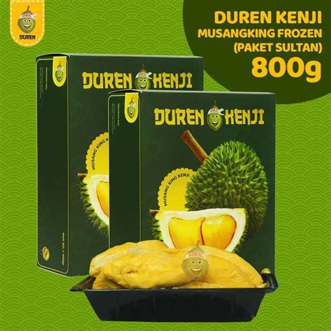 Jual Paket Sultan 2 Box Duren Musang King Mao Shan Wan 400gr