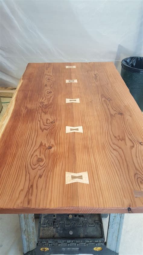 Redwood Kitchen Table Top