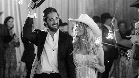 Yellowstones Hassie Harrison Reveals Ryan Bingham Proposed Twice Before Western Style Wedding
