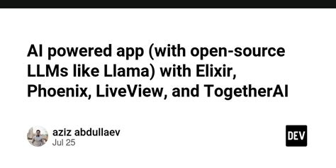Bilal Awan On Linkedin Ai Powered App With Open Source Llms Like