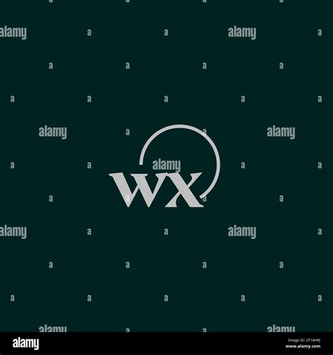 Wx Logo Design Hi Res Stock Photography And Images Alamy