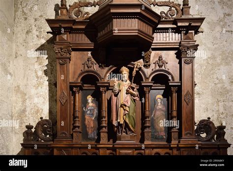 Chapel Of Louis Of Saint Maximin In The Church Or Basilica Of Mary