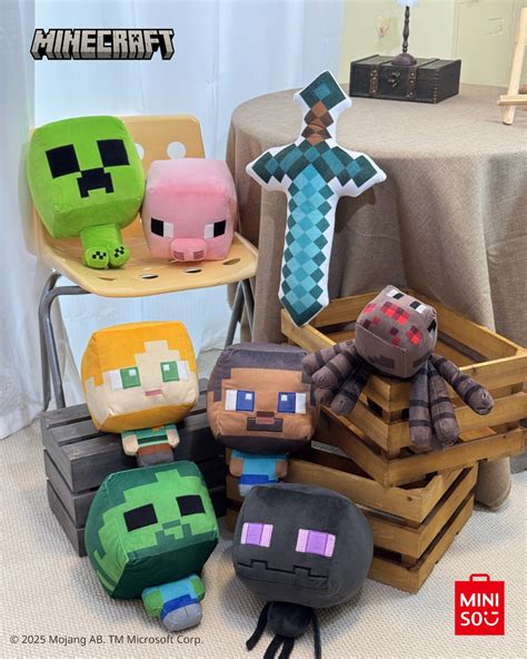 Creeper Steve Enderman Y Miniso El Salvador Oficial Facebook