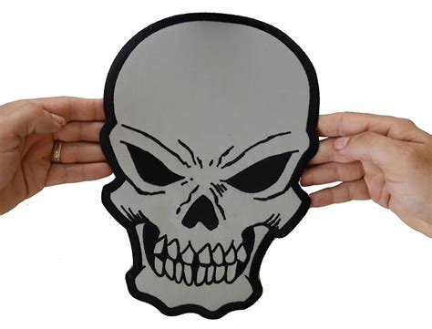 Skull Patch Large Skull Patches For Biker Jackets By Ivamis Patches