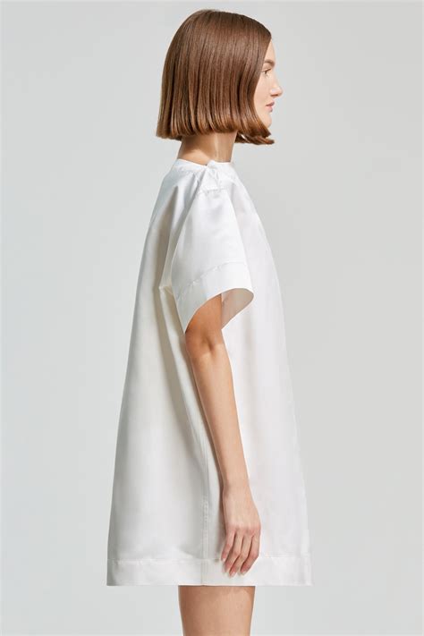 Sa Su Phi Valentina Silk Duchesse T Shirt Dress