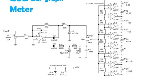 LED Bar Graph Meter Circuit