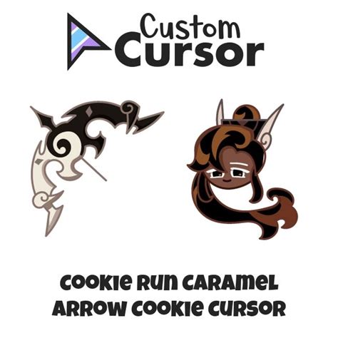 Cookie Run Caramel Arrow Cookie Cursors Custom Cursor Cookie Run