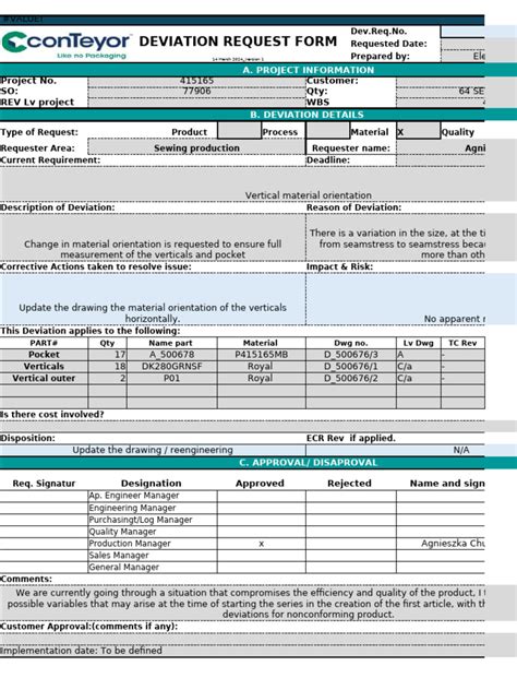 Deviation Form Request V1 Pdf Deviation Form Request V1 Pdf