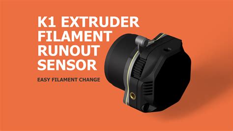 k1 extruder filament runout sensor by henlor download free stl model