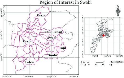 Locality Map Generated Using Administrative Boundaries And No