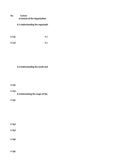Iso 9001 2015 Audit Matrix Pdf Quality Management Audit