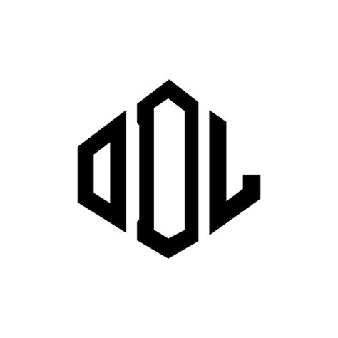 Premium Vector Odl Letter Logo Design With Polygon Shape Odl Polygon