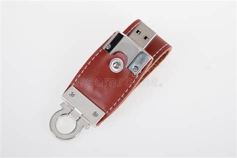Dispositivo Usb Unidad Flash Para Almacenamiento De Datos De Cuero Y
