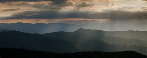 Smokey Mountain Rays Photograph By Ryan Heffron Fine Art America
