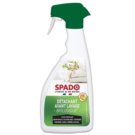 Spray Détachant Avant Lavage pour Textile ml SPADO Fourniresto