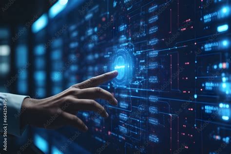 Artificial Intelligence And Automated Machine Learning Language Blue