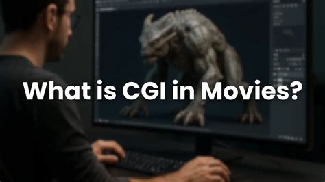 What Is Cgi In Movies The Art Of Computer Imagery In Film