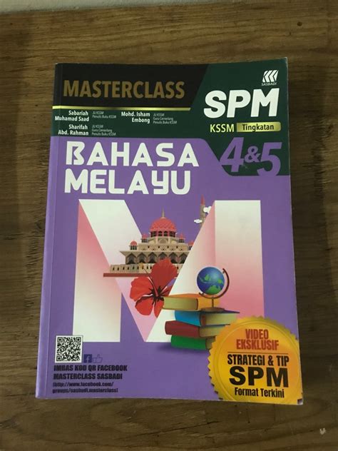 Masterclass Spm Bahasa Melayu Hobbies And Toys Books And Magazines