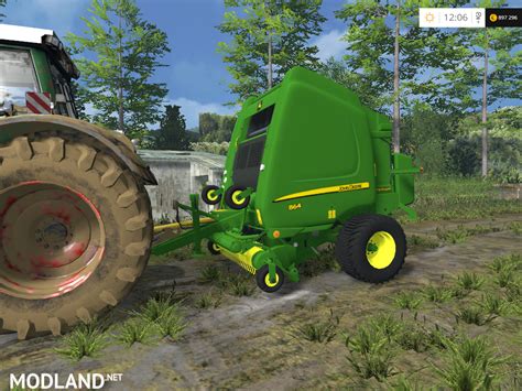 John Deere 864 Premium Baler V 1 0 Mod For Farming Simulator 2015 15 Fs Ls 2015 Mod