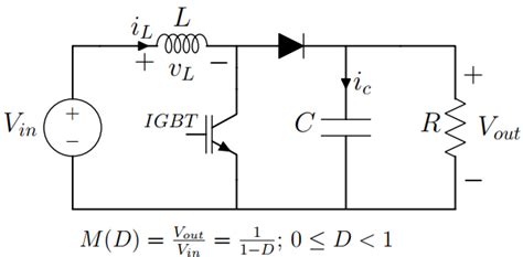 Boost Converter TikZ Net