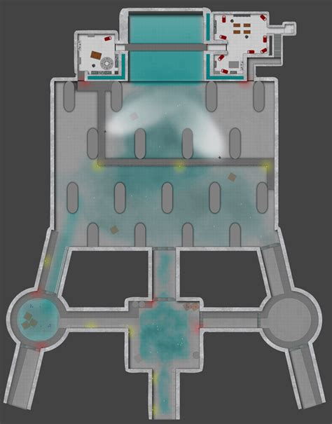 [map] Sewer Cistern Hideout R Shadowrun
