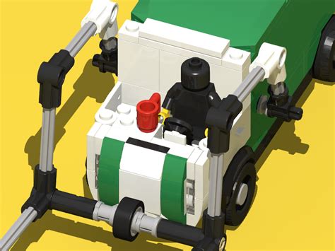 Lego Moc Garbage Truck By The Lego Master Rebrickable Build With Lego