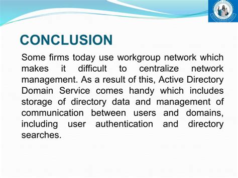 Active Directory Domain Service Pptx