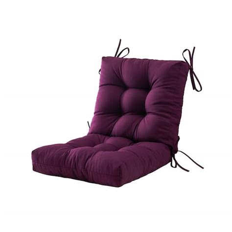 Blisswalk L40 In W X 20 In H X 4 In Outdoor Chair Cushion Tufted