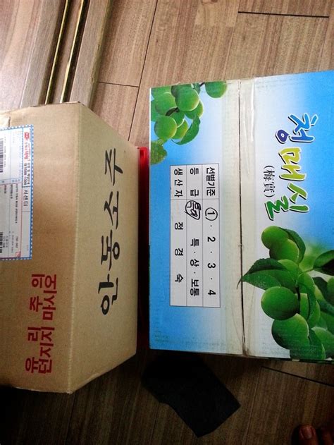 안동소주 매실 담금주 와 매실청만들기 위한 재료들 준비완료 네이버 블로그