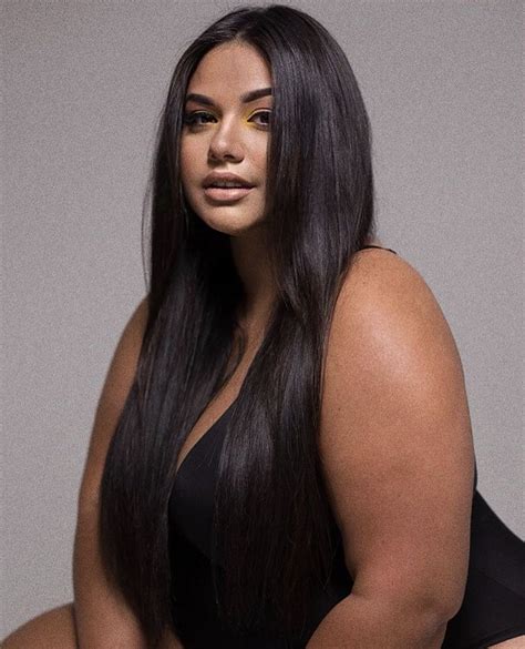 Curvy Plus Size Curvy Girl Fashion Diana Curves Long Hair Styles