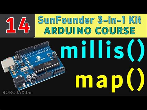 Lesson 1431 Arduino Millis No Delay And Map Functions Sunfounder