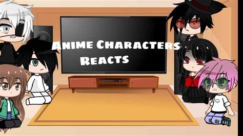 Anime Characters React To Eachothermostly Horror Animepart 1 Youtube