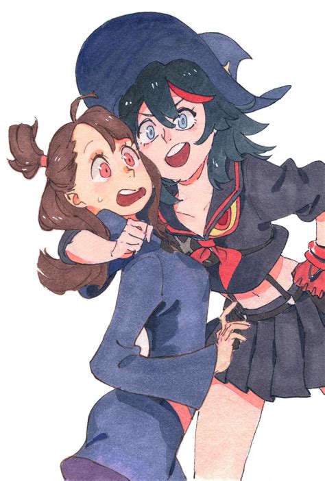 Akko X Ryuko Rlittlewitchacademia
