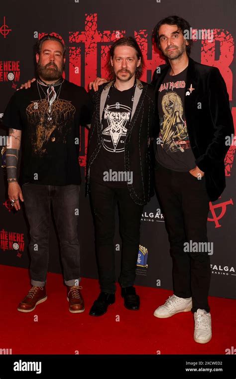 Daniel P Carter Alex Ross Perry And Tobias Forge Attend The Rite Here