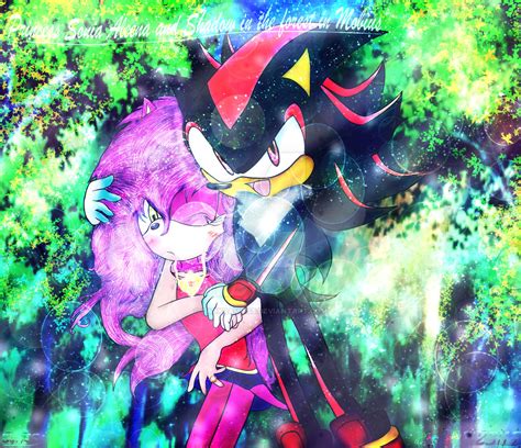 Princess Sonia Aleena And Shadow In The Forest In By Darkramiess On