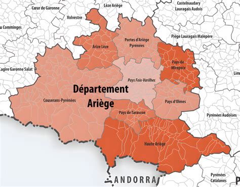 Carte Des Intercommunalit S De L Ari Ge