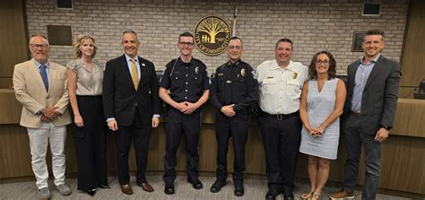 Promotions Announced For 2 Farmington Public Safety Members The